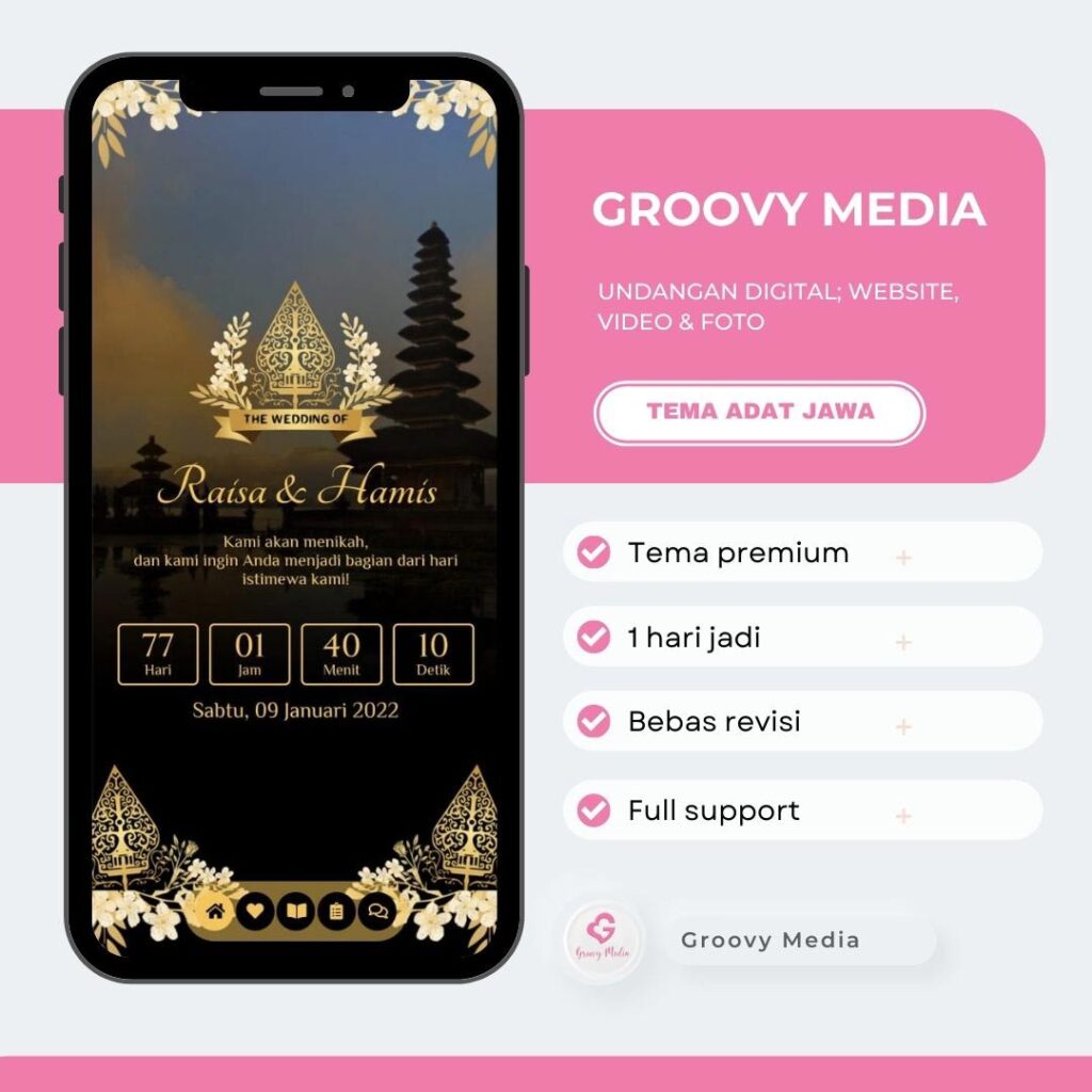 Undangan Digital Pernikahan Adat Jawa » Groovy Media