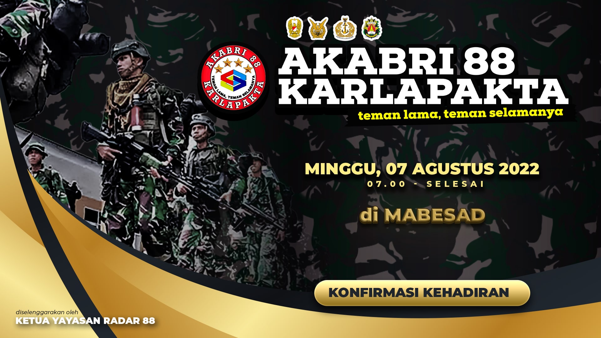 Reuni AKABRI 88 KARLAPAKTA » Groovy Media